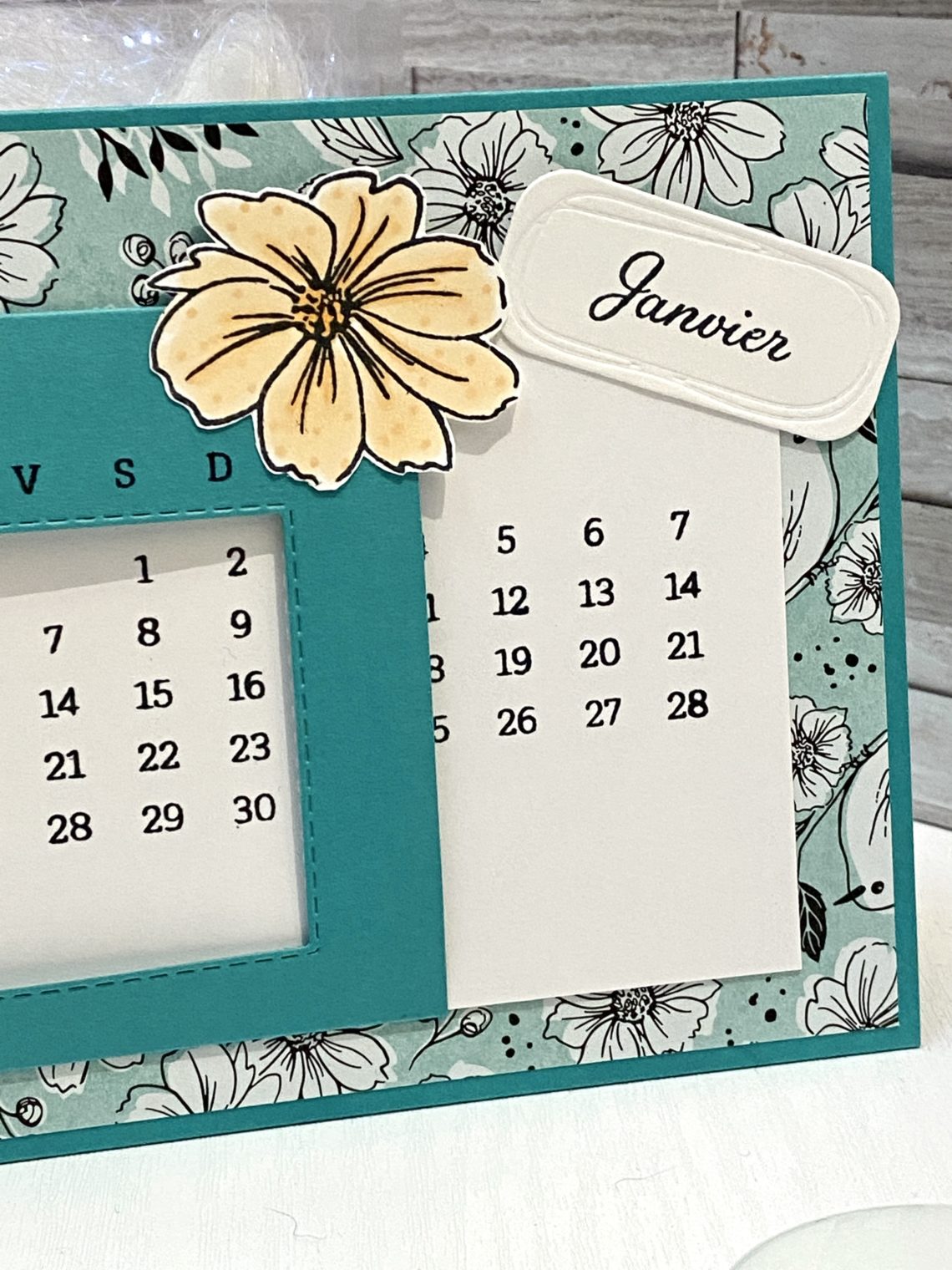 Calendrier magique | Scrap with Steph