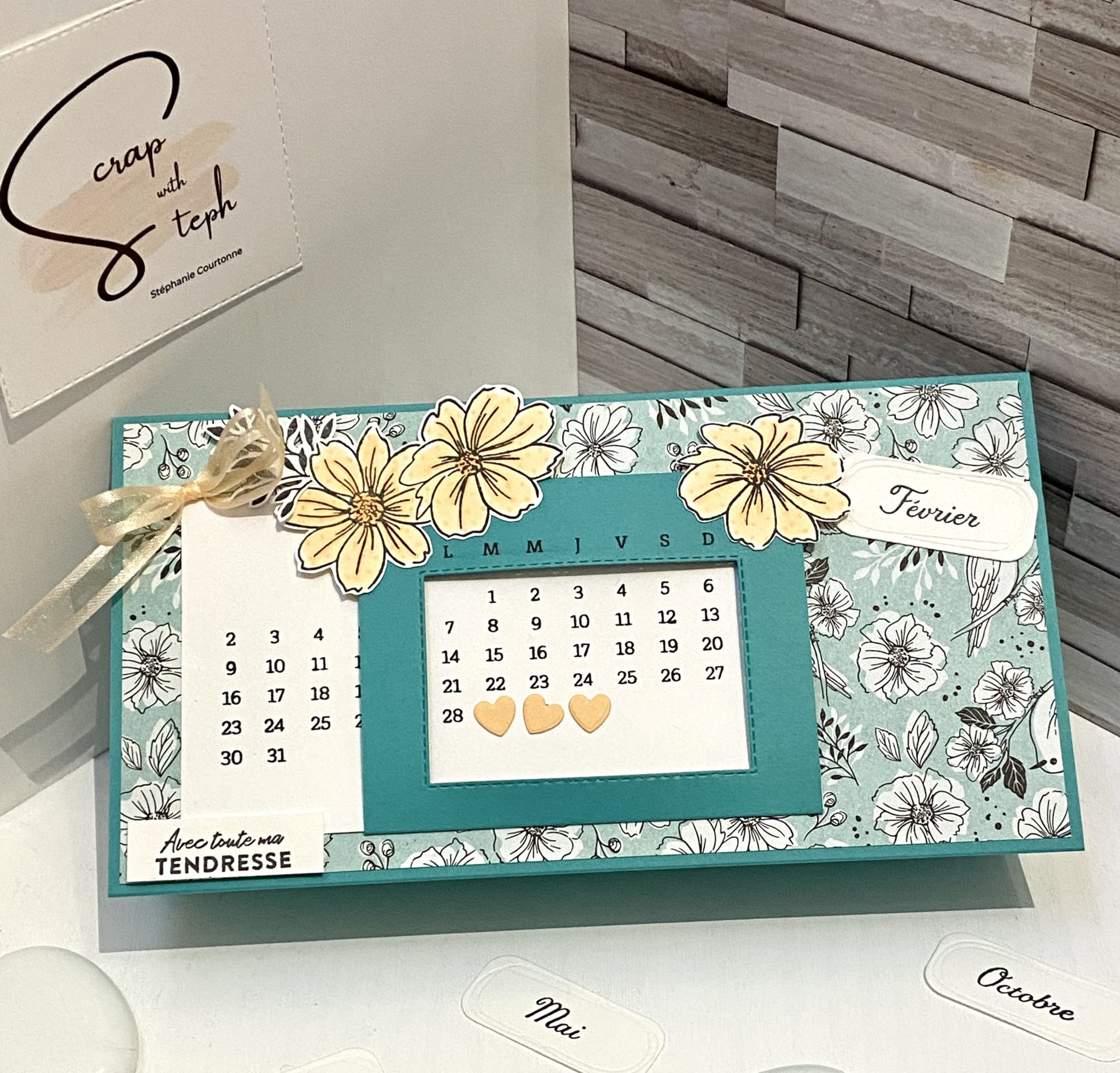 Calendrier magique | Scrap with Steph